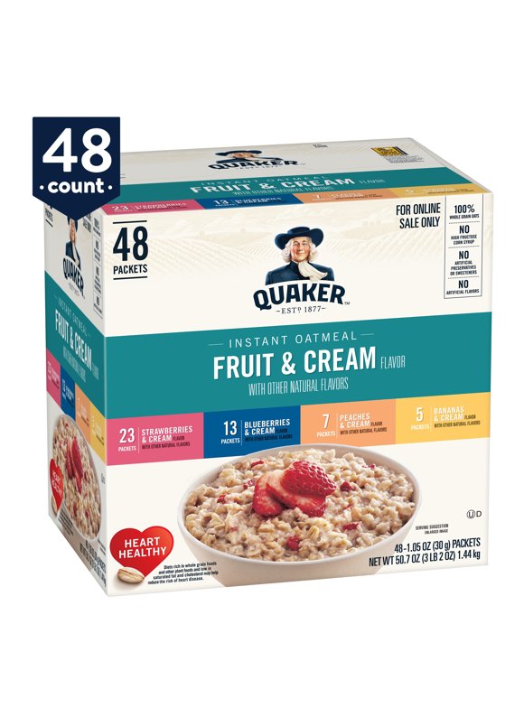 Instant Oatmeal Packets in Oatmeal & Grits - Walmart.com