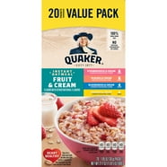 Great Value Instant Oatmeal, Original Flavor, 0.98 oz, 12 Count, Whole ...