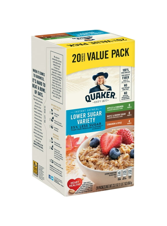 Quaker Instant Oatmeal in Oatmeal - Walmart.com