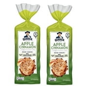 Quaker Gluten-Free Apple Cinnamon Rice Cakes, Large - 6.53oz, Pack of 2 ...