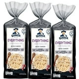 Quaker Large Rice Cake Everything - 5.9oz pack of 3 - Walmart.com