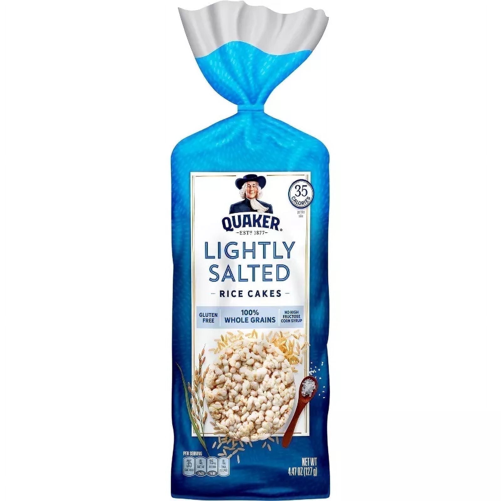Quaker Lightly Salted Gluten Free Rice Cakes - 4.47oz - Walmart.com