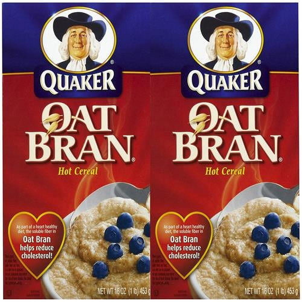 Quaker Oat Bran Hot Cereal - 16 Oz - 2 Pk Packaging May Vary - Pack of ...