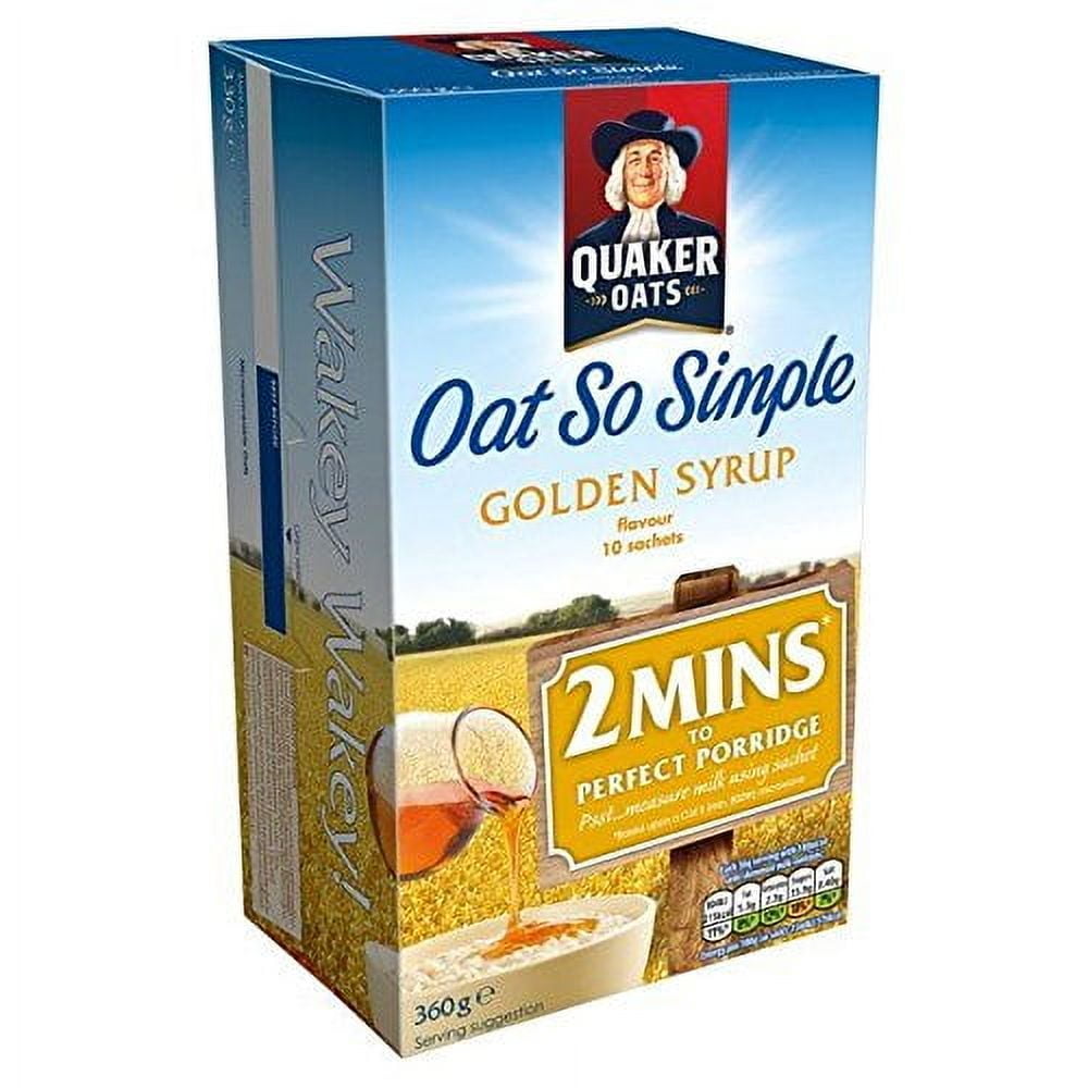 Quaker Oat So Simple Golden Syrup 360G - Walmart.com