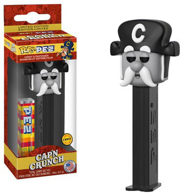 Quaker Oats Funko POP! PEZ Cap'n Crunch Candy Dispenser [Sepia, Chase ...
