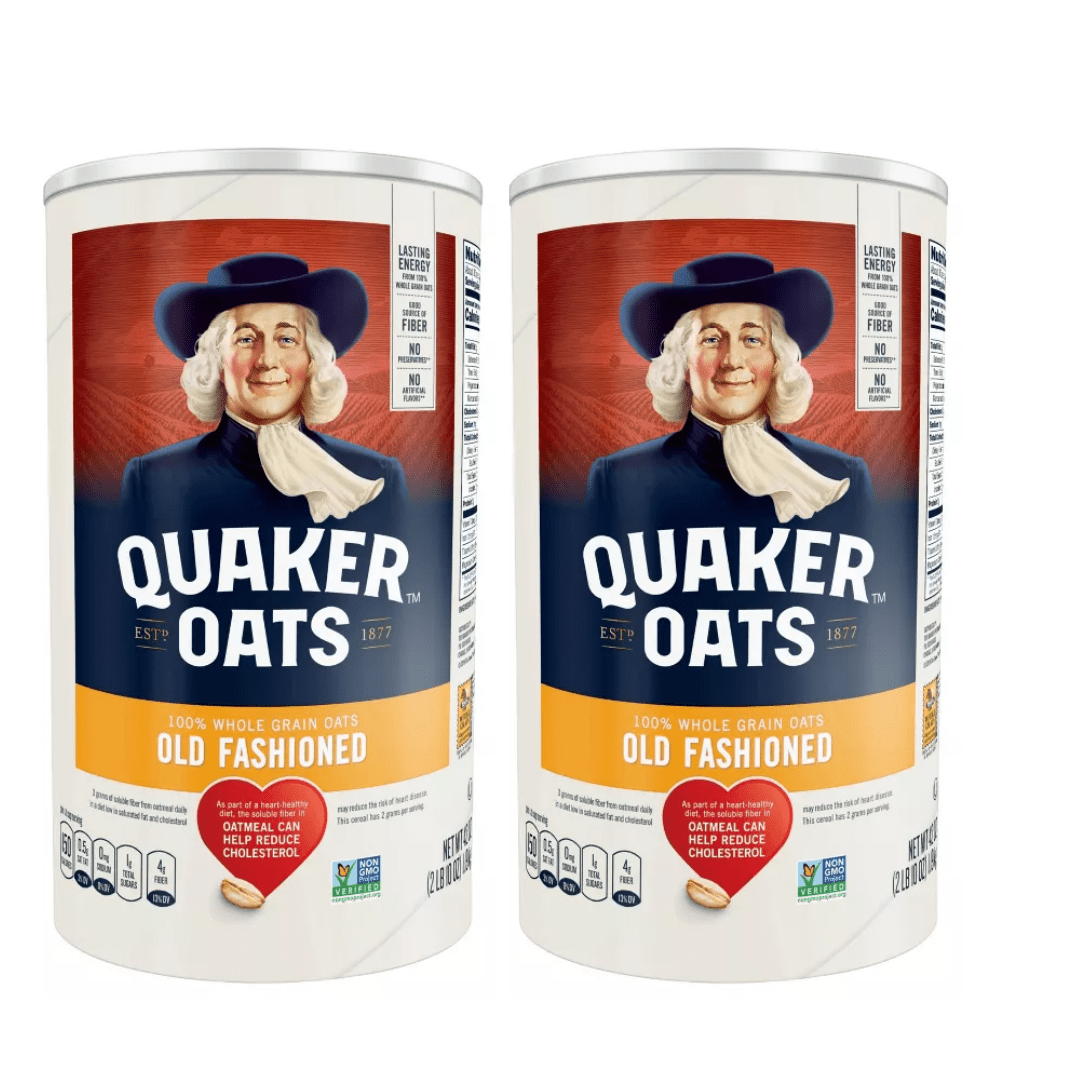 Quaker Oats Old Fashioned Oats - 42oz pack of 2 - Walmart.com