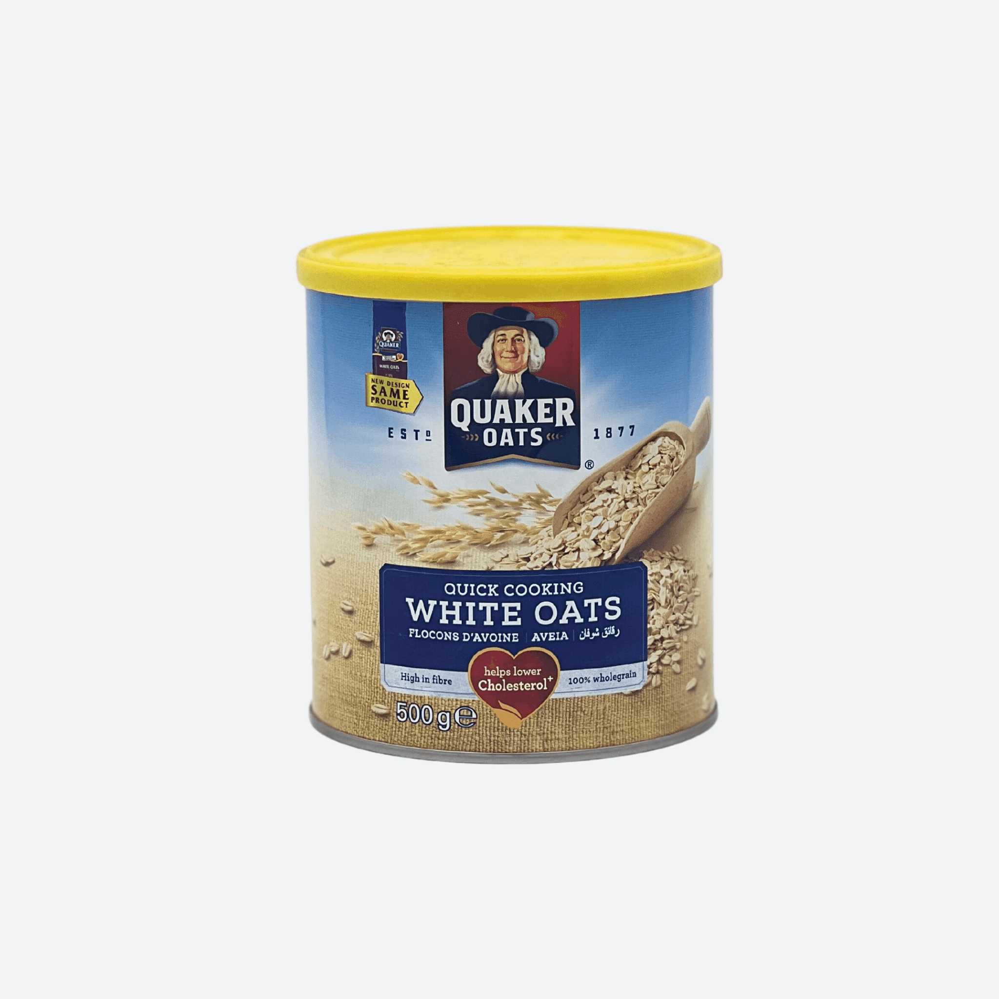Quaker Oats White Oats - 500g-Nutrient-Rich Breakfast Essential for a ...