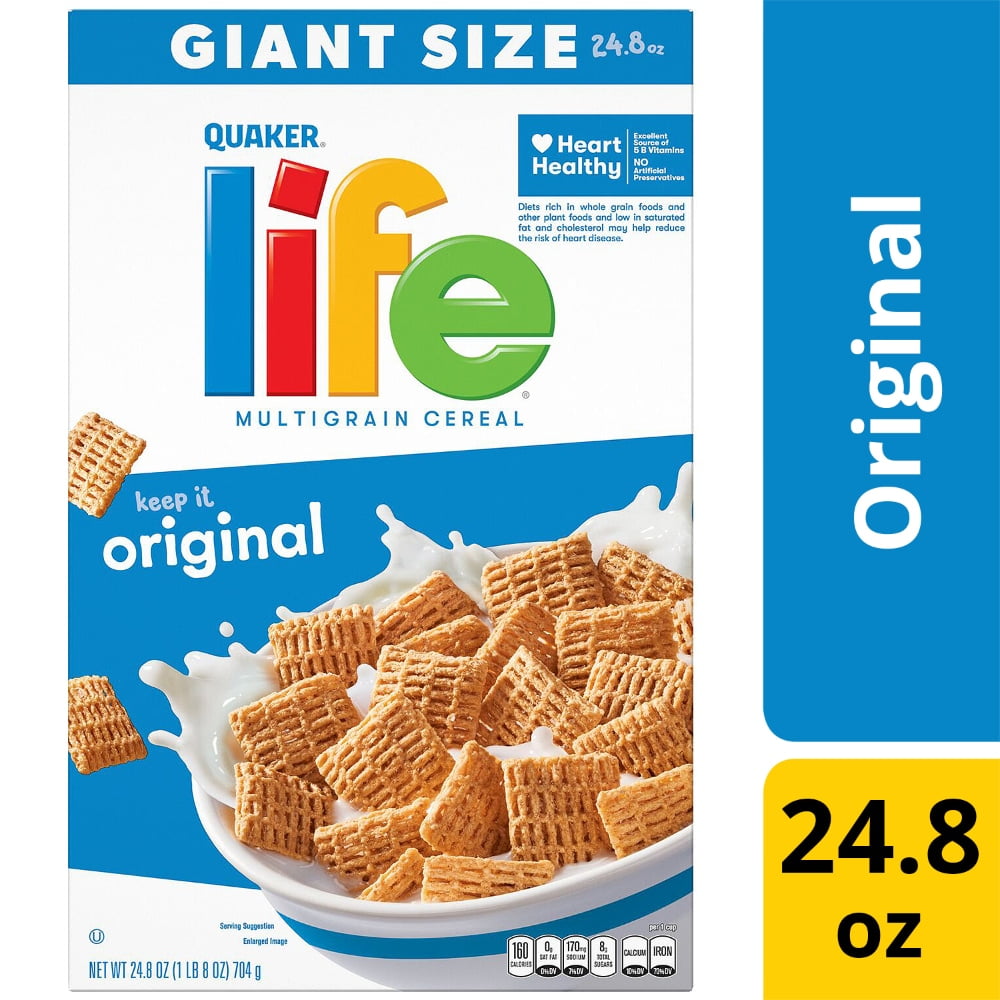 Quaker® Original Life® Giant Size Cereal - Walmart.com