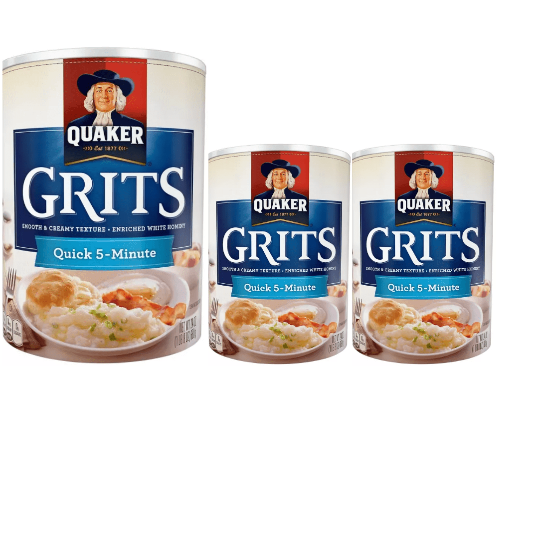 Quaker Original Quick 5 Minute Grits - 24oz pack of 3 - Walmart.com