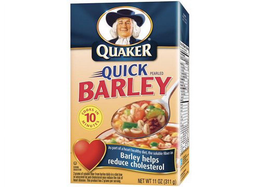 Quaker Quick Barley, 11 Oz (Pack Of 2) - Walmart.com