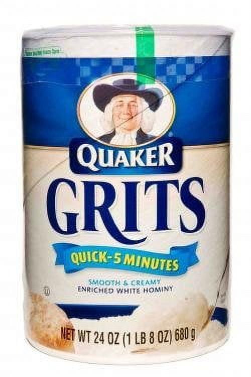 Quaker Quick Grits, 5 Minute Recipe, 24 Ounce (Pack Of 3) - Walmart.com
