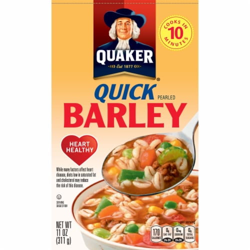 Quaker Quick Pearled Barley - 11 oz - Walmart.com