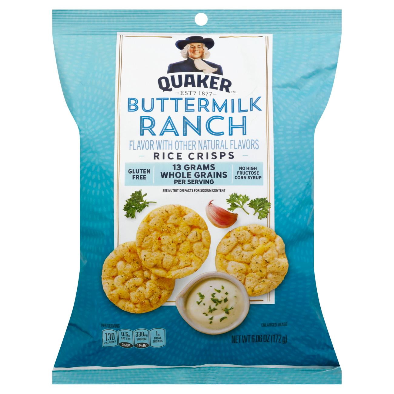Quaker Ranch Rice Crisps 6.06oz - Walmart.com