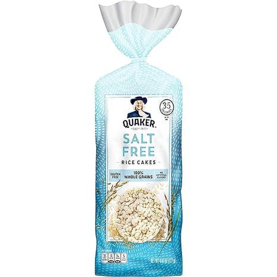 Quaker Unsalted Rice Cakes, 4.5 Oz - Walmart.com Quaker Unsalted Rice Cakes, 4.5 Oz - Walmart.com