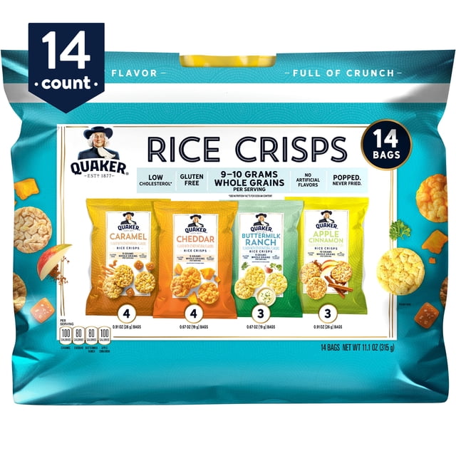 Quaker Rice Cakes - Convenient Snack for Business Owners - Walmart ...