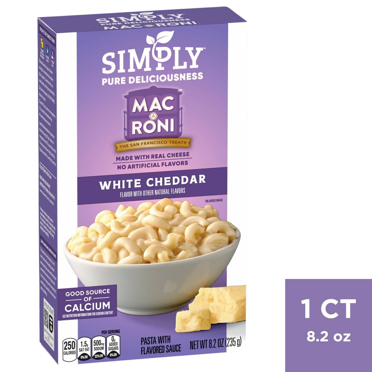 Quaker Simply White Cheddar Mac Cheese - 8.2oz - Pack of 2 - Walmart.com
