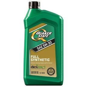 Quaker State Full Synthetic 0W-20 Motor Oil, 5-Quart - Walmart.com