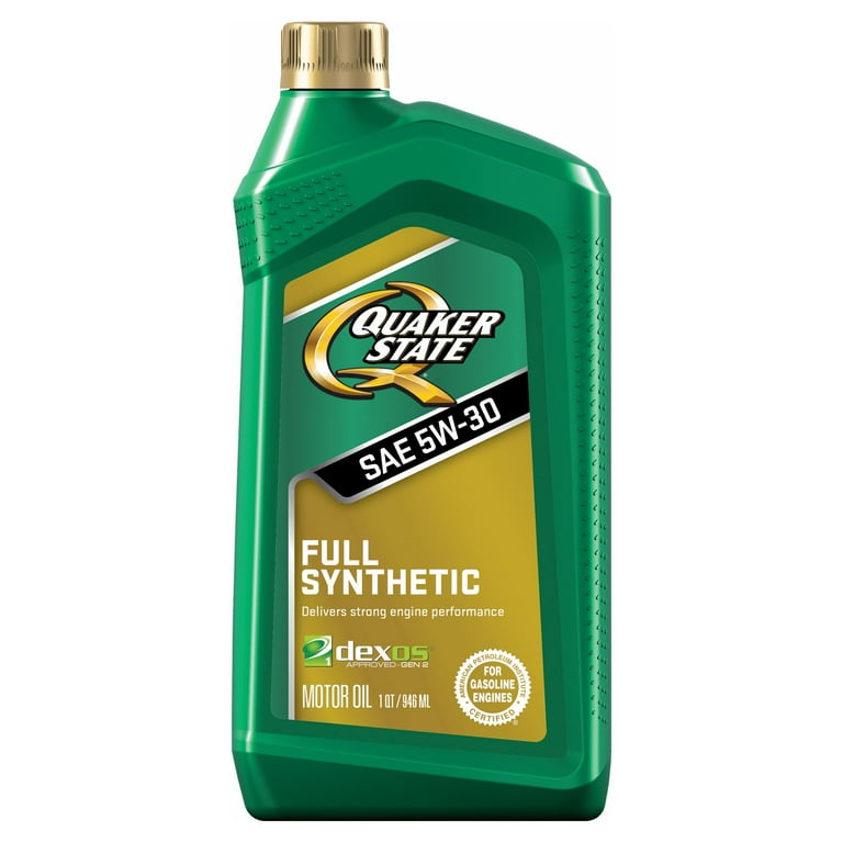 Quaker State Oil Can