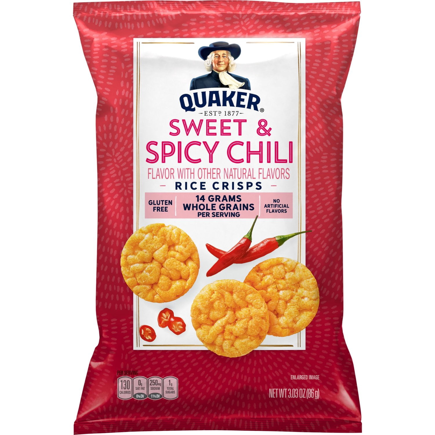 Quaker Sweet Chili Rice Chips - Walmart.com