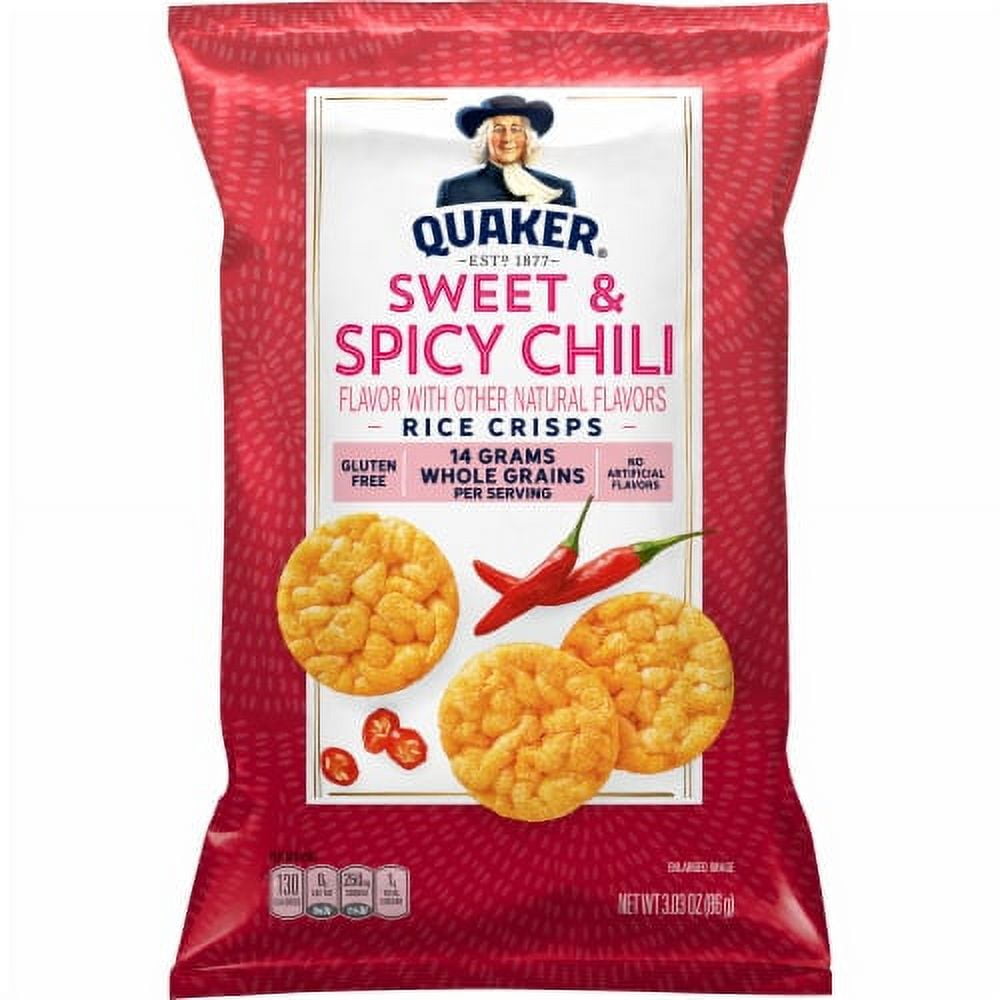 Quaker Sweet & Spicy Chili Rice Crisps,1X - Walmart.com