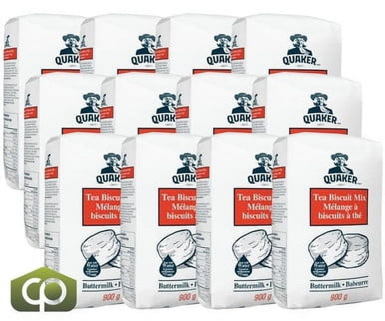 Quaker Tea Biscuit Mix Bulk 900 g./31 oz (12/Case) - Walmart.com