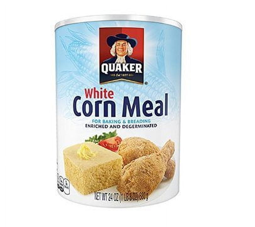 Quaker White Enriched & MMF7 Degerminated Corn Meal - Walmart.com