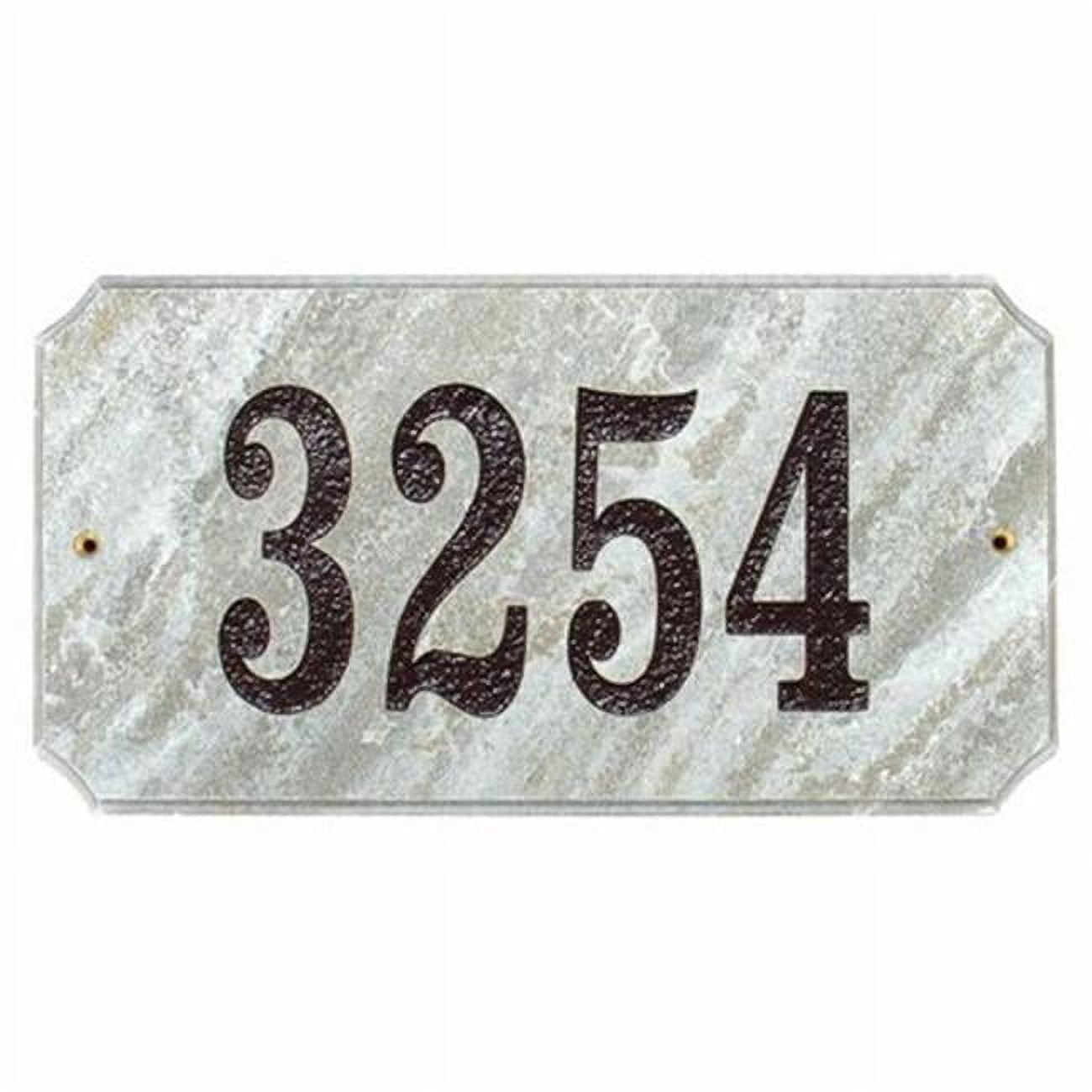 QualArc 9 in. Executive Cut Corner Rectangle Quartzite Stone Color ...