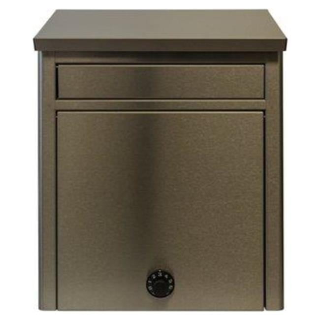 QualArc Kalos Stainless Steel Wall Mounted Mailbox with Combo Lock - Walmart.com