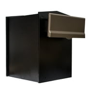 QualArc 14 in. Manchester Non-Locking Column Mount Mailbox with ...