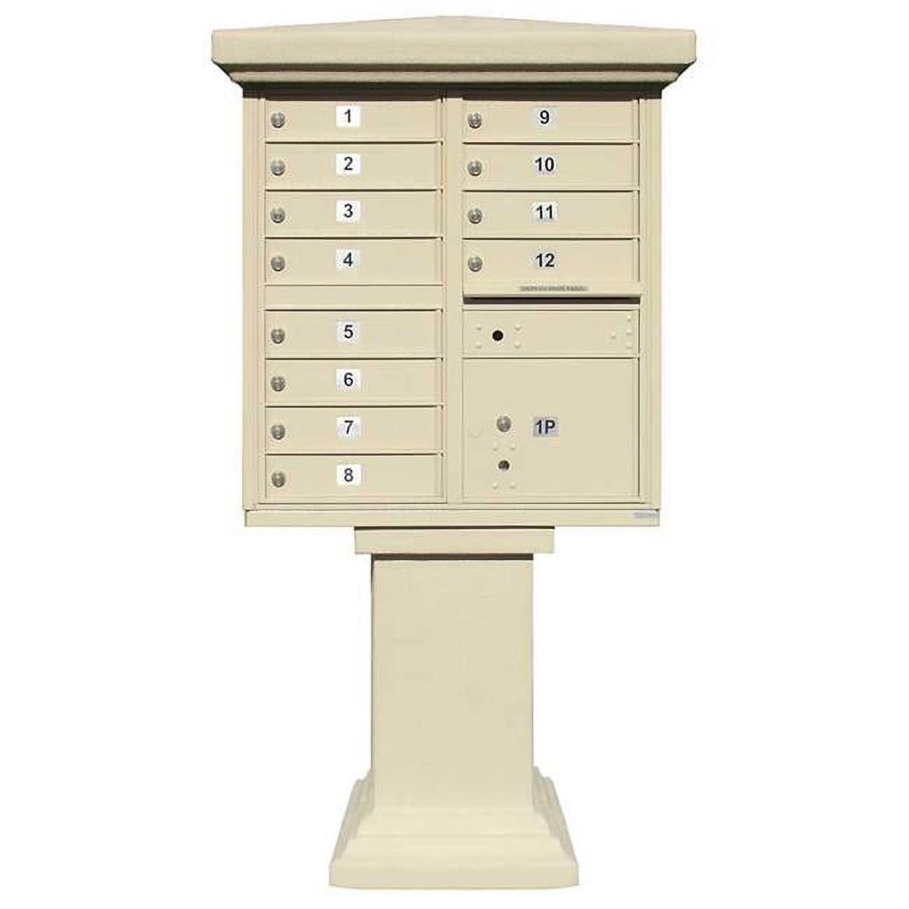 QualArc PVSC-CAP-SS Parkview Stucco Cap for Top of Cluster Box Unit ...