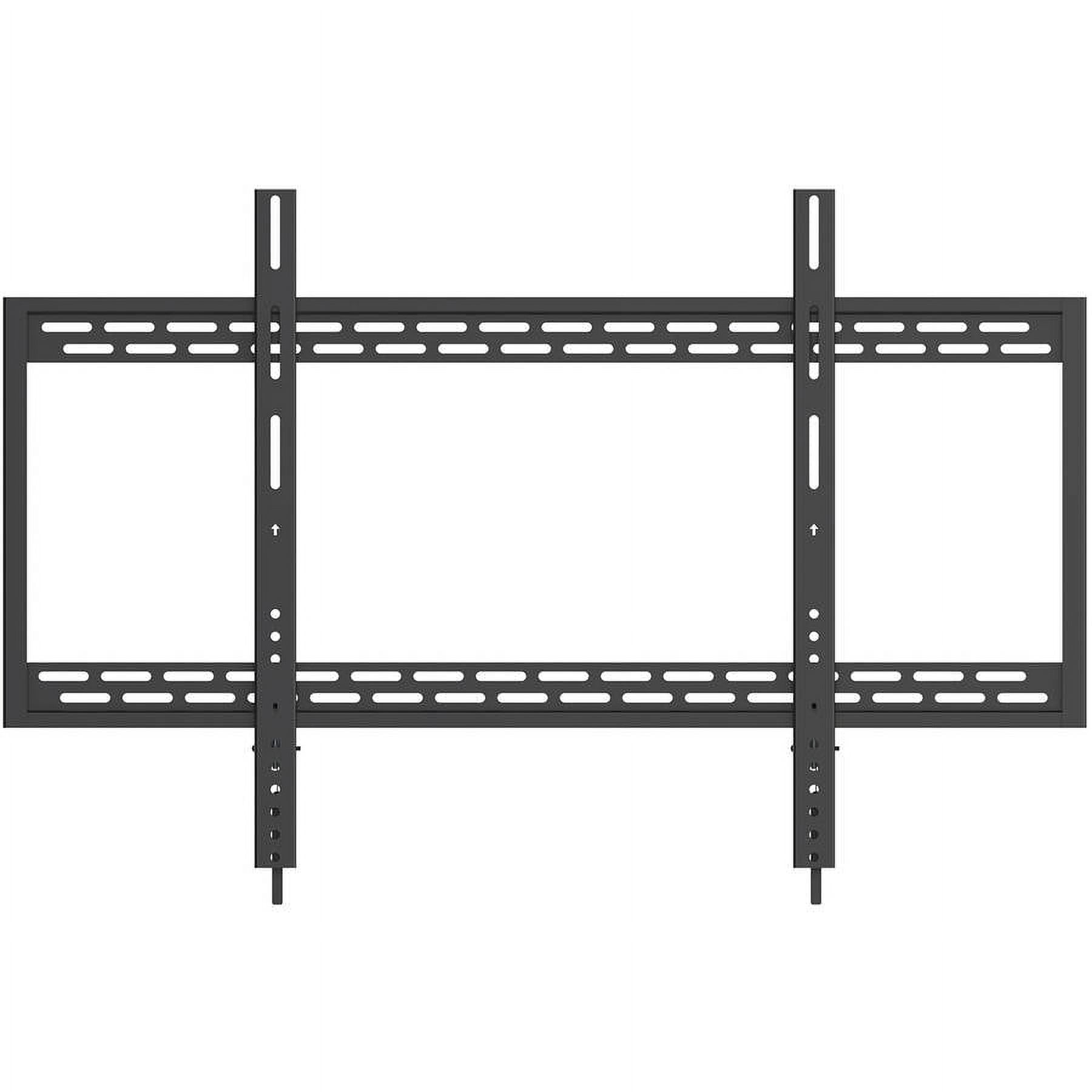 QualGear Heavy-Duty Fixed TV Wall Mount For Most 60"-100" Flat Panel ...