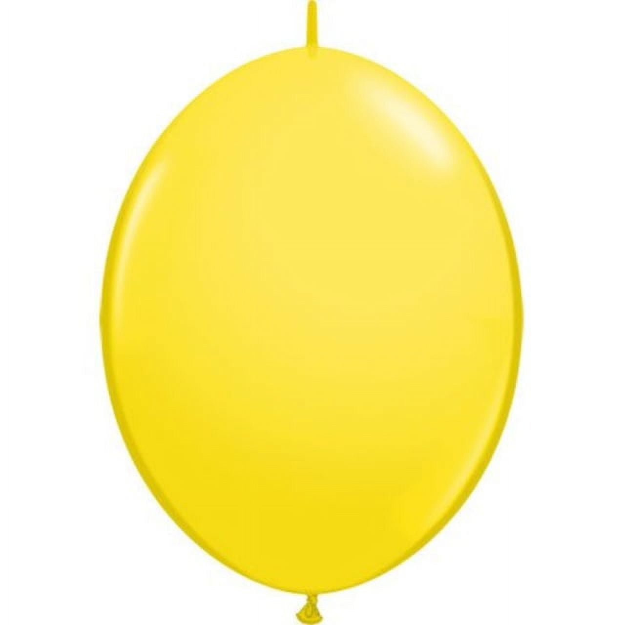 Qualatex Quick Link Balloons - Yellow - Bag of 50 - Walmart.com
