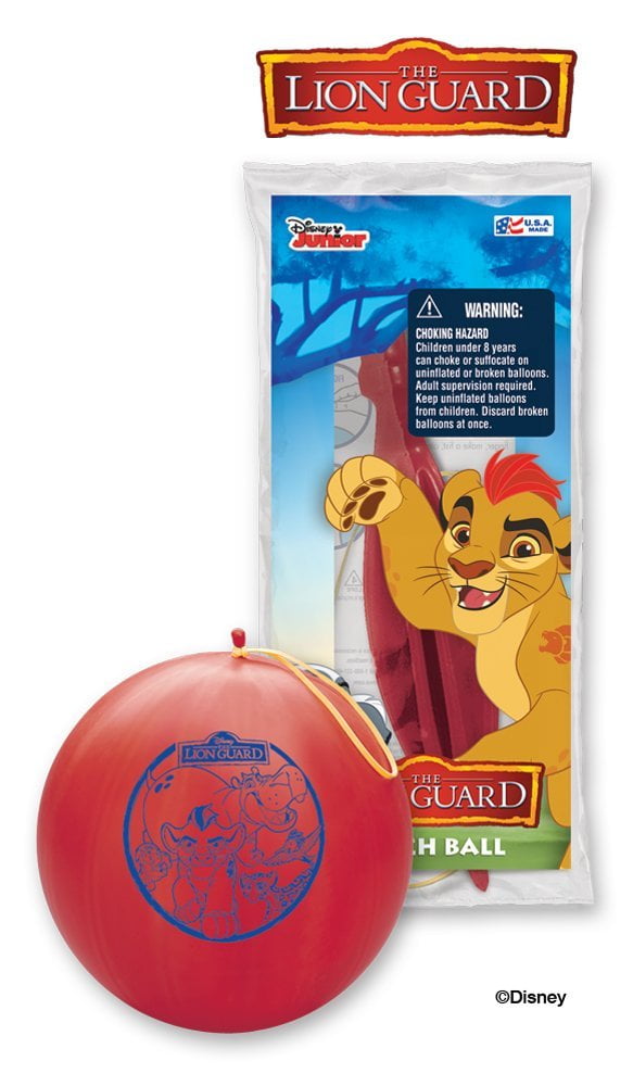 Qualatex - 14 Disney's Lion Guard Latex Punch Ball Balloon (1ct ...