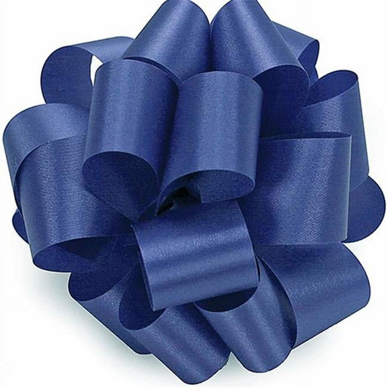 Qualatex 24829 200 Yard No.40 Poly Master Bow Ribbon, Dark Blue ...