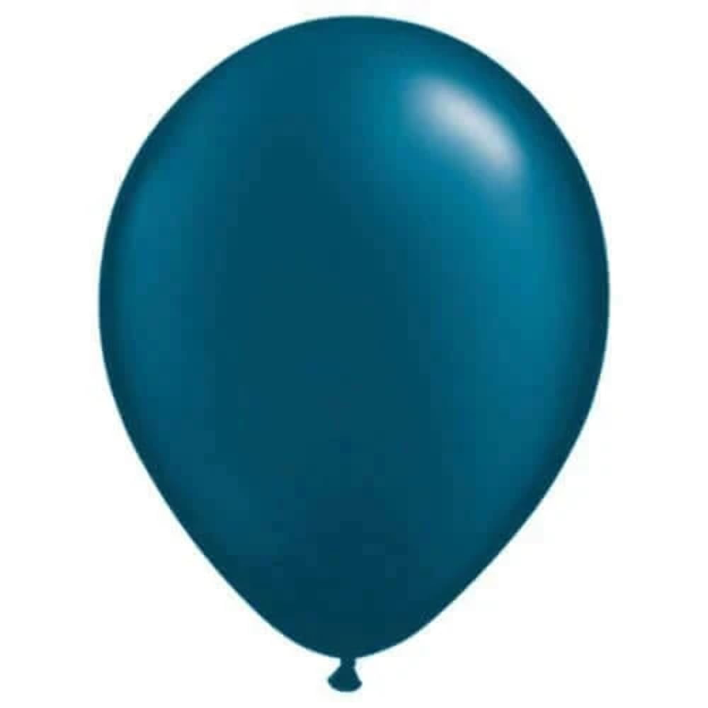 Qualatex 43589 Pearl Midnight SSF20 Blue Latex Balloons, 5", Blue, Pack ...