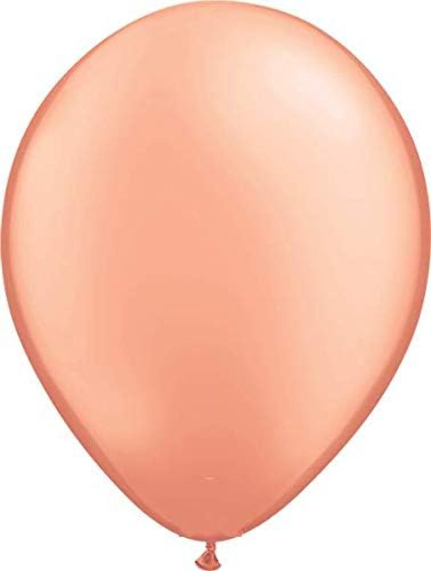 Qualatex - 5 Rose Gold Latex Balloons (100ct) - Walmart.com