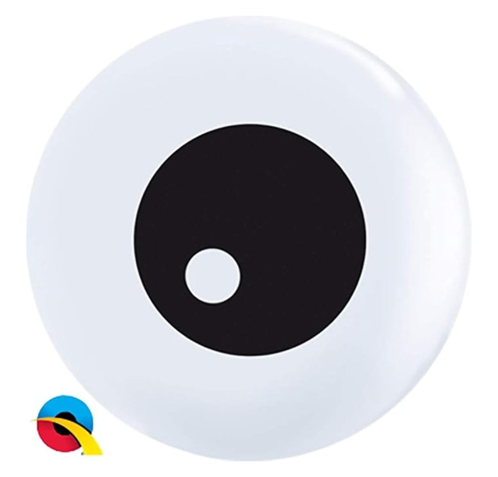 Qualatex 60299 5" Multicolor Latex Balloons - Friendly Eyeball Topprint ...
