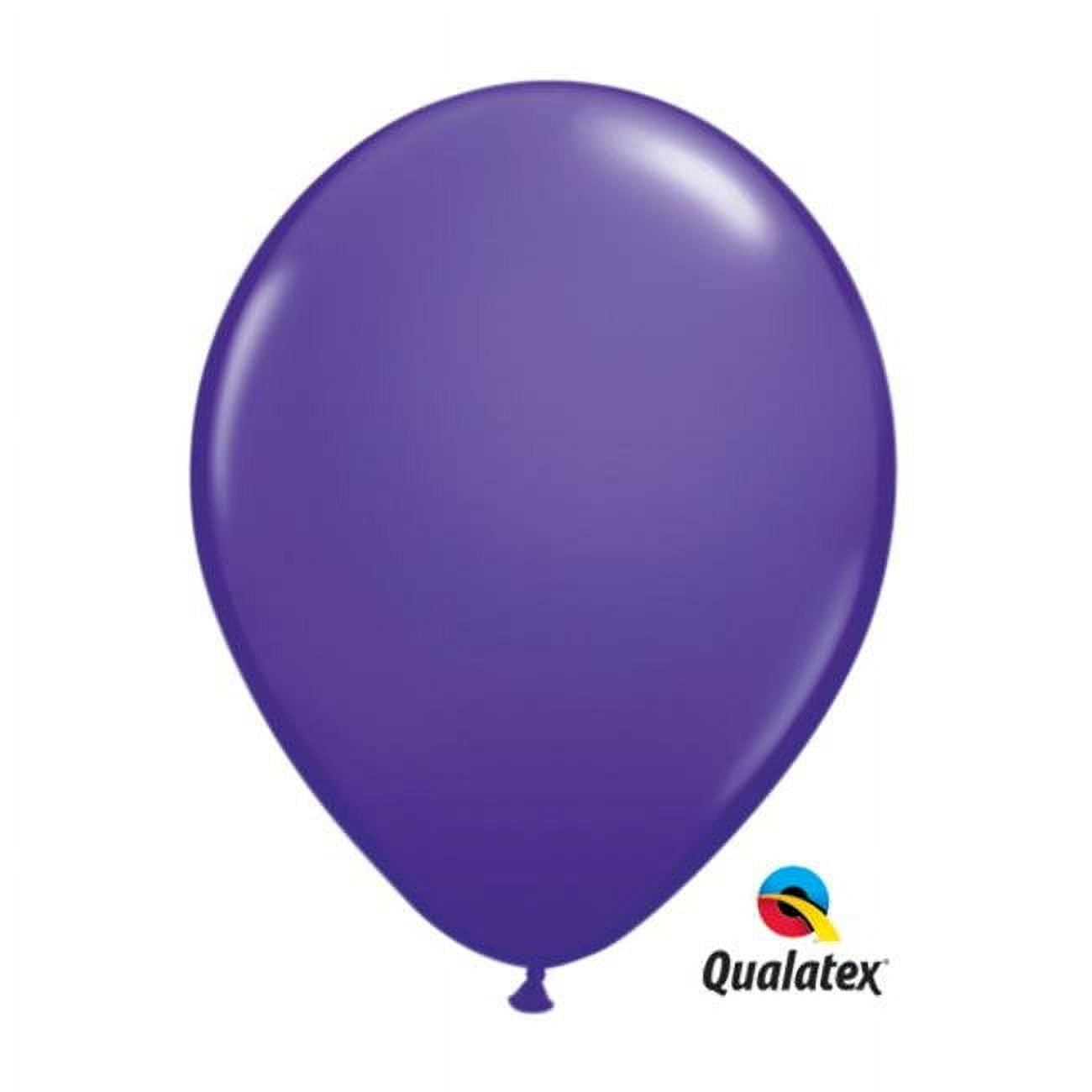Qualatex 81943 11 in. Purple Violet Latex Balloon - Walmart.com