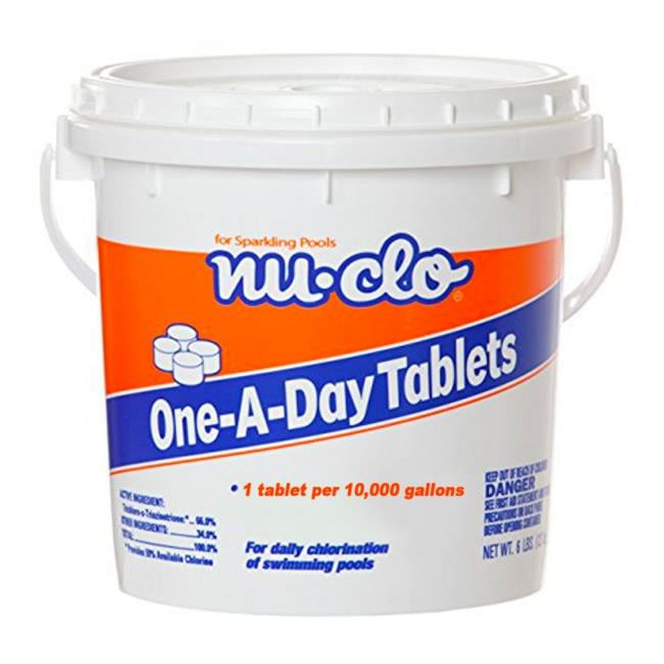 Qualco NUA70806 6 lbs One-A-Day Tablets for 10000 gal - Walmart.com