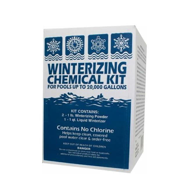 Qualco NUA72020 20K gal Winterizing Chemical Kit - Walmart.com