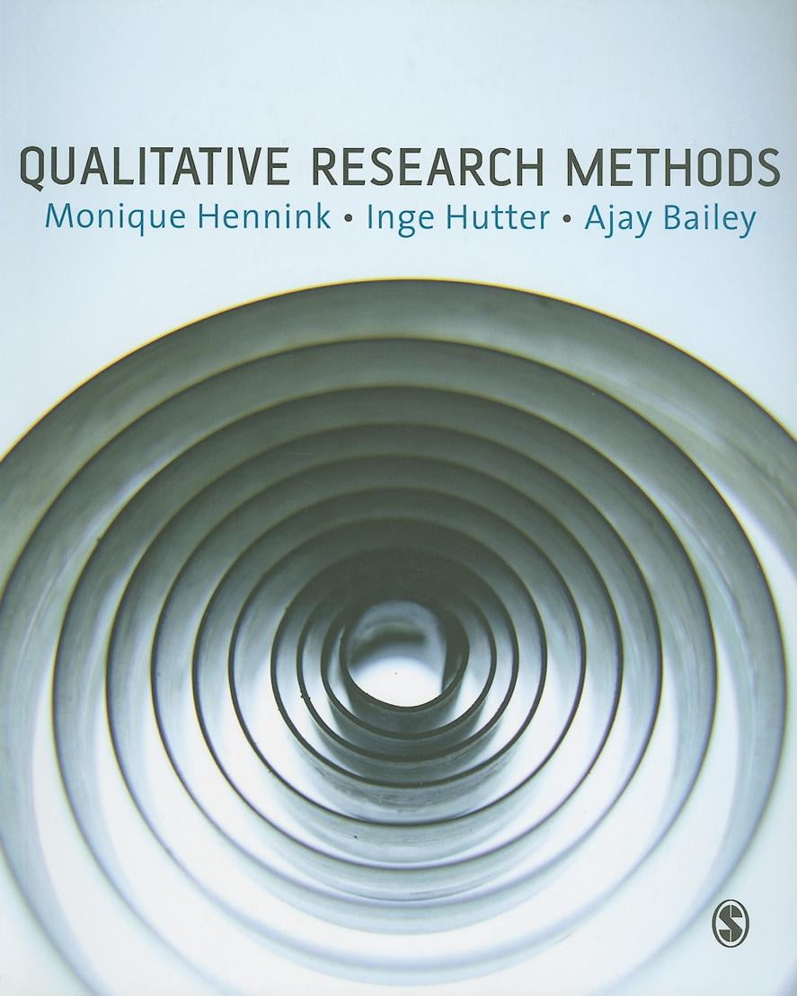 Qualitative Research Methods (Paperback) by Monique Hennink, Inge ...
