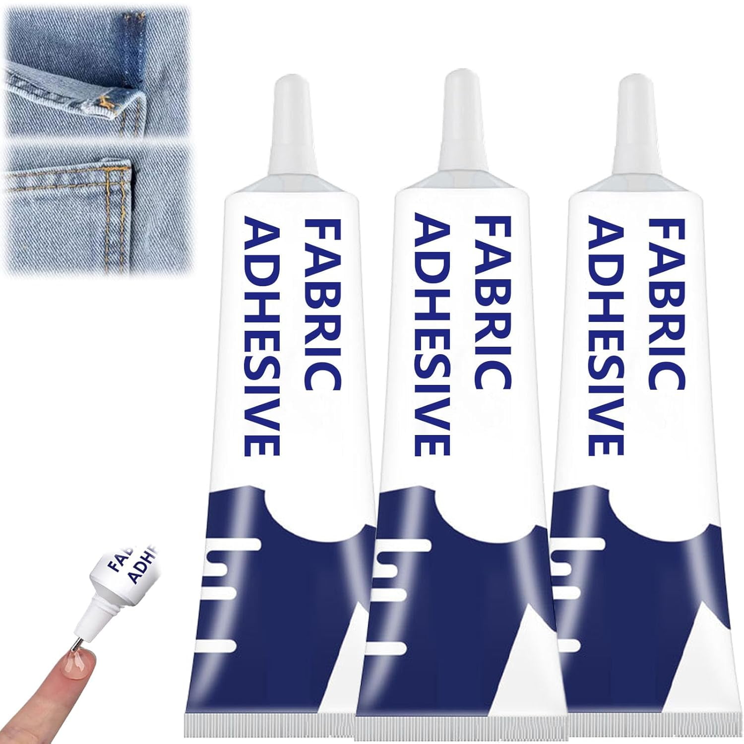 Qualitd Strong Adhesive Glue, Forubom Fabric Glue Permanent ...