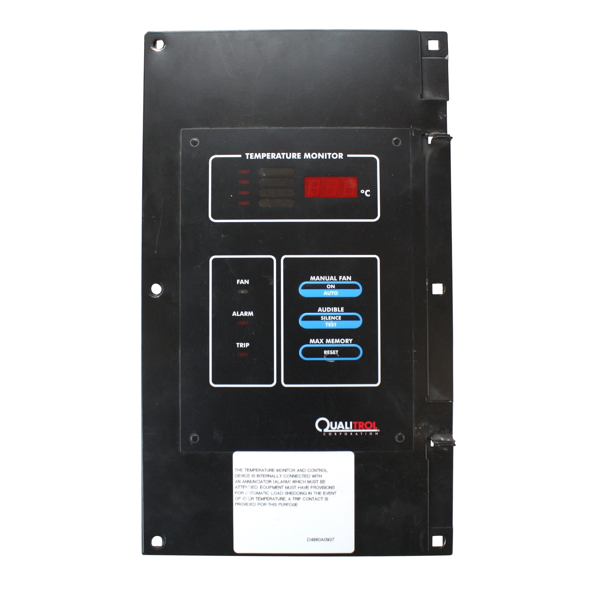 Qualitron 118H-120-K-4-2 Electronic Monitor Temperature Controller ...