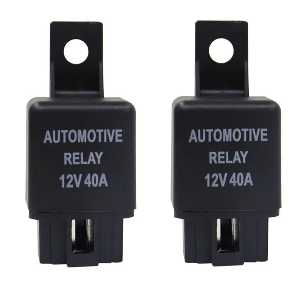 Quality 12V 40A Car Automotive 4 Pin SPST Relay with SPST Contact Car ...