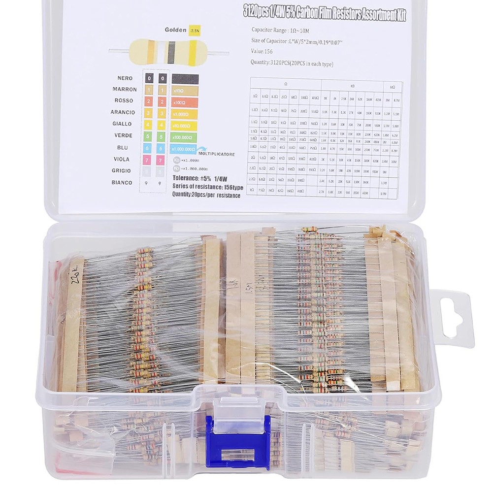 Quality 14W 5% Precision Carbon Film Resistor Set for Excellent ...