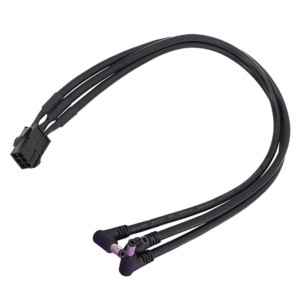Quality 6Pin Female Connector To DC12V Power Cable for Enhanced Power ...