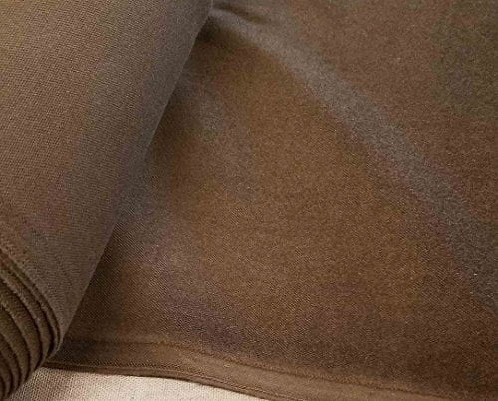 Quality Brown 100% Cotton Velvet Velour Fabric for Upholstery/Drapery ...