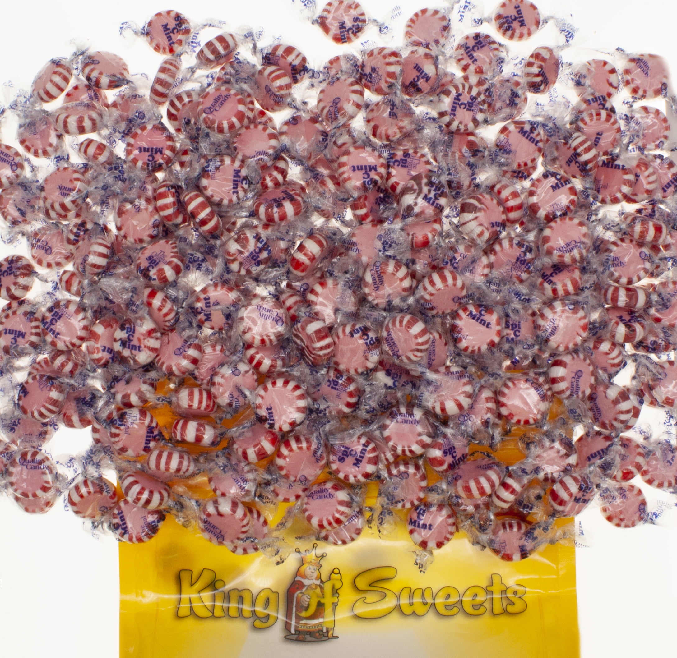 Quality Candy Spi-C-Mints 2 Pounds Individually Wrapped Candy ...
