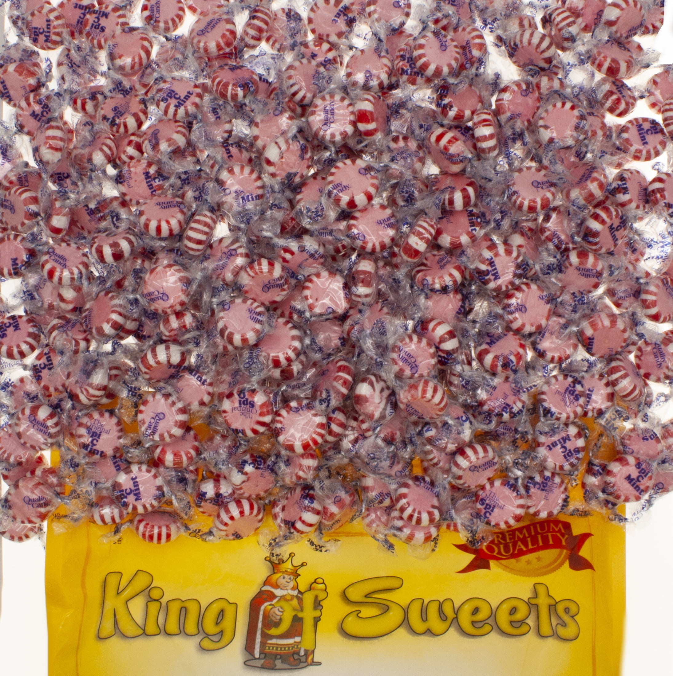 Quality Candy Spi-C-Mints 5 Pounds Individually Wrapped Candy ...