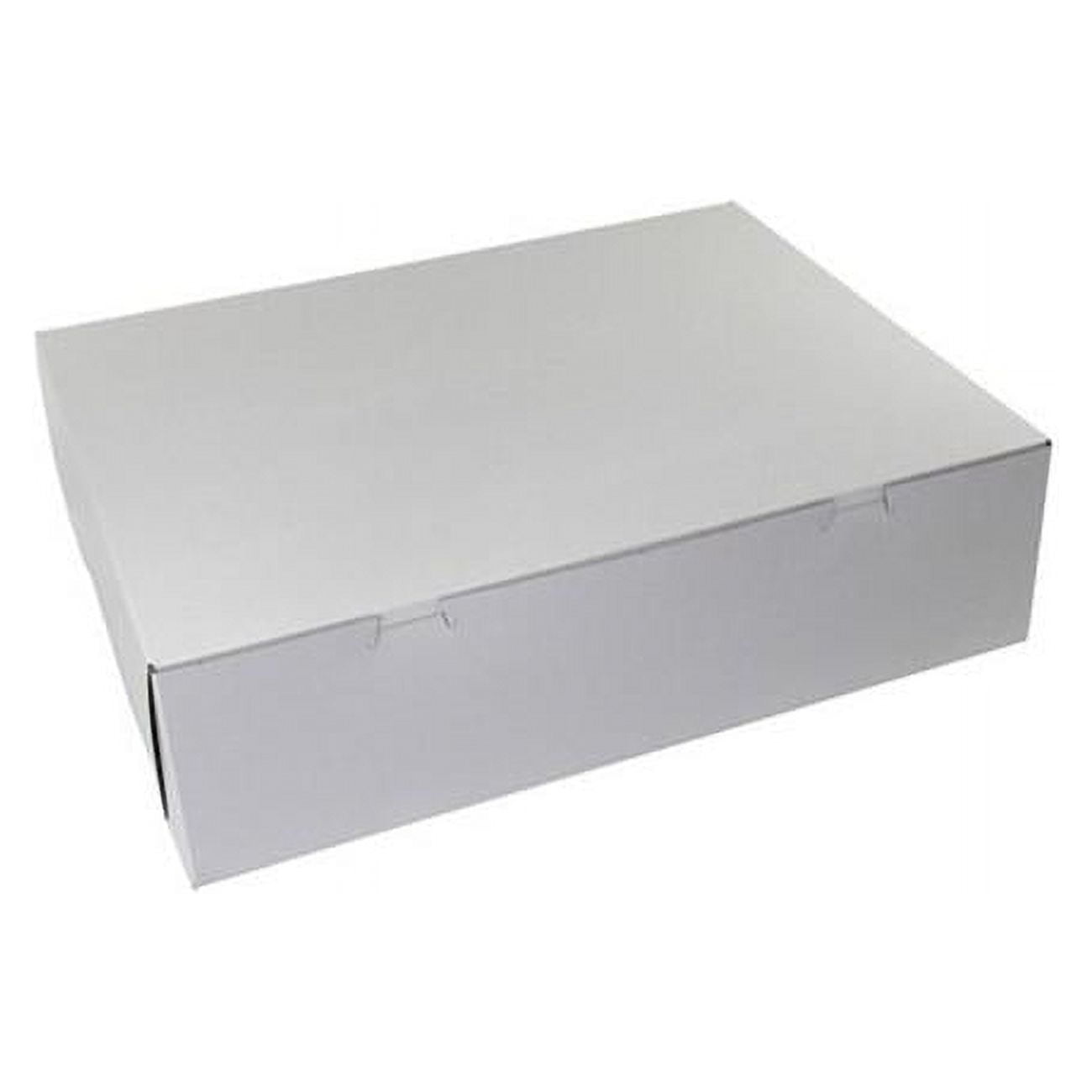 Quality Carton & Converting 6601 CPC Lock Cornor CCNB Bakery Box, White ...